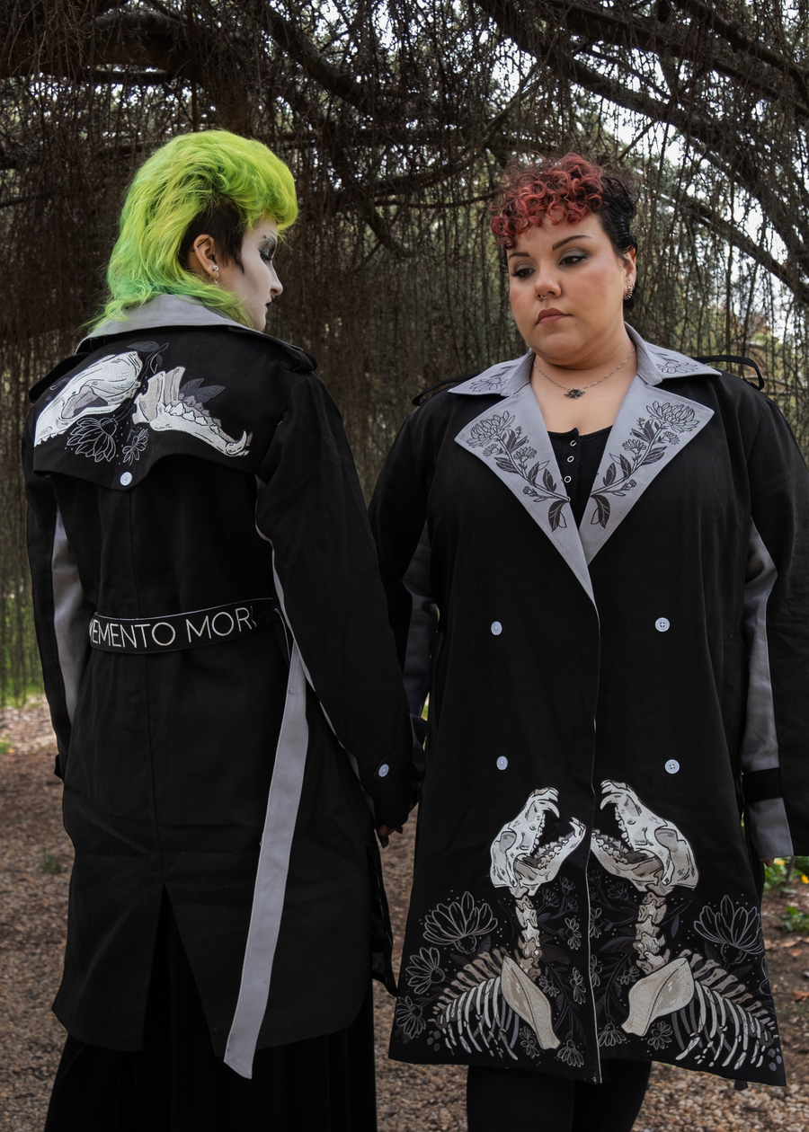 [COTTON TWILL TRENCH COAT] The Necromancer – Morningwitch