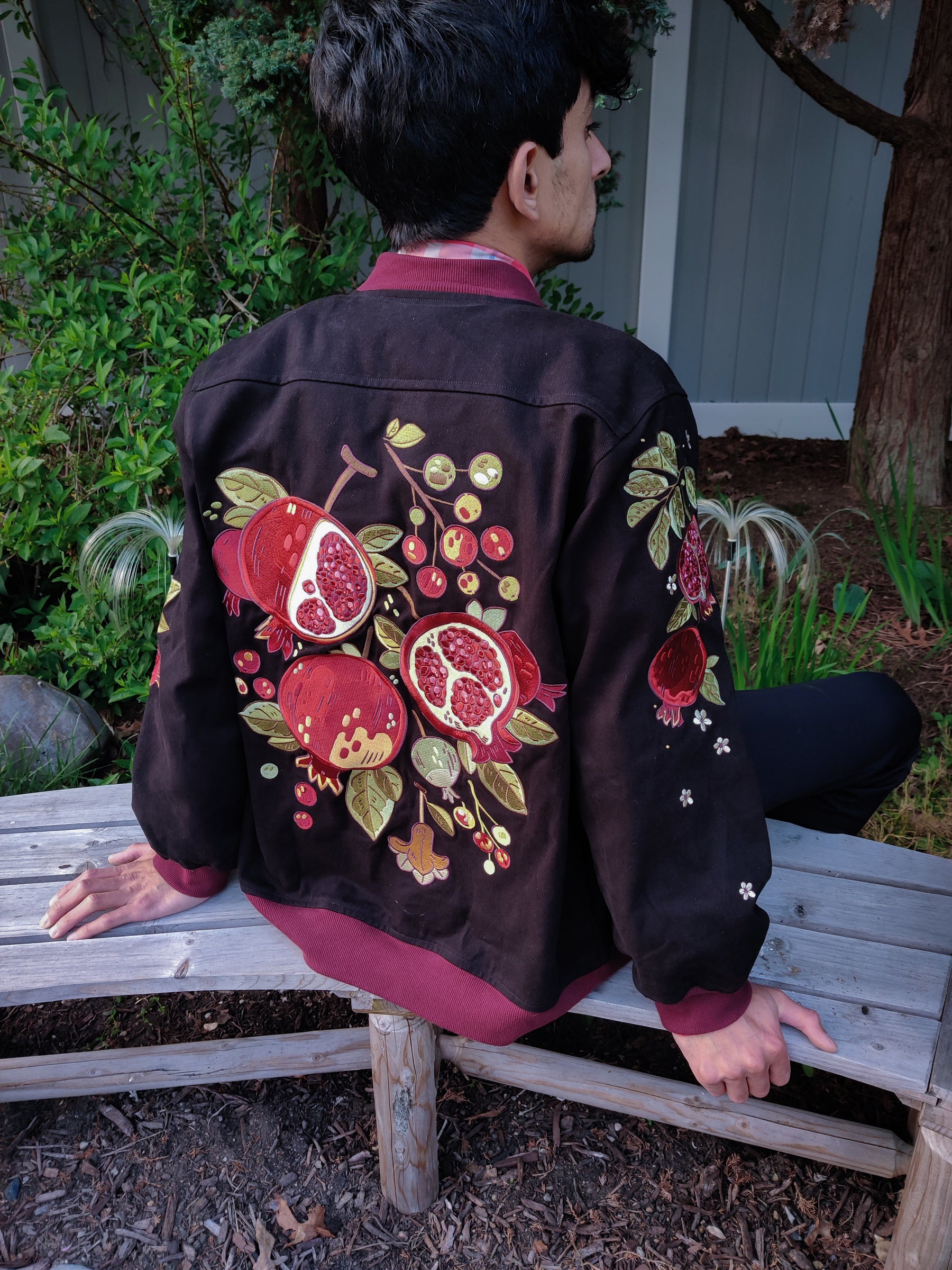 PRESALE [COTTON TWILL JACKET] Scarlet Garden – Morningwitch