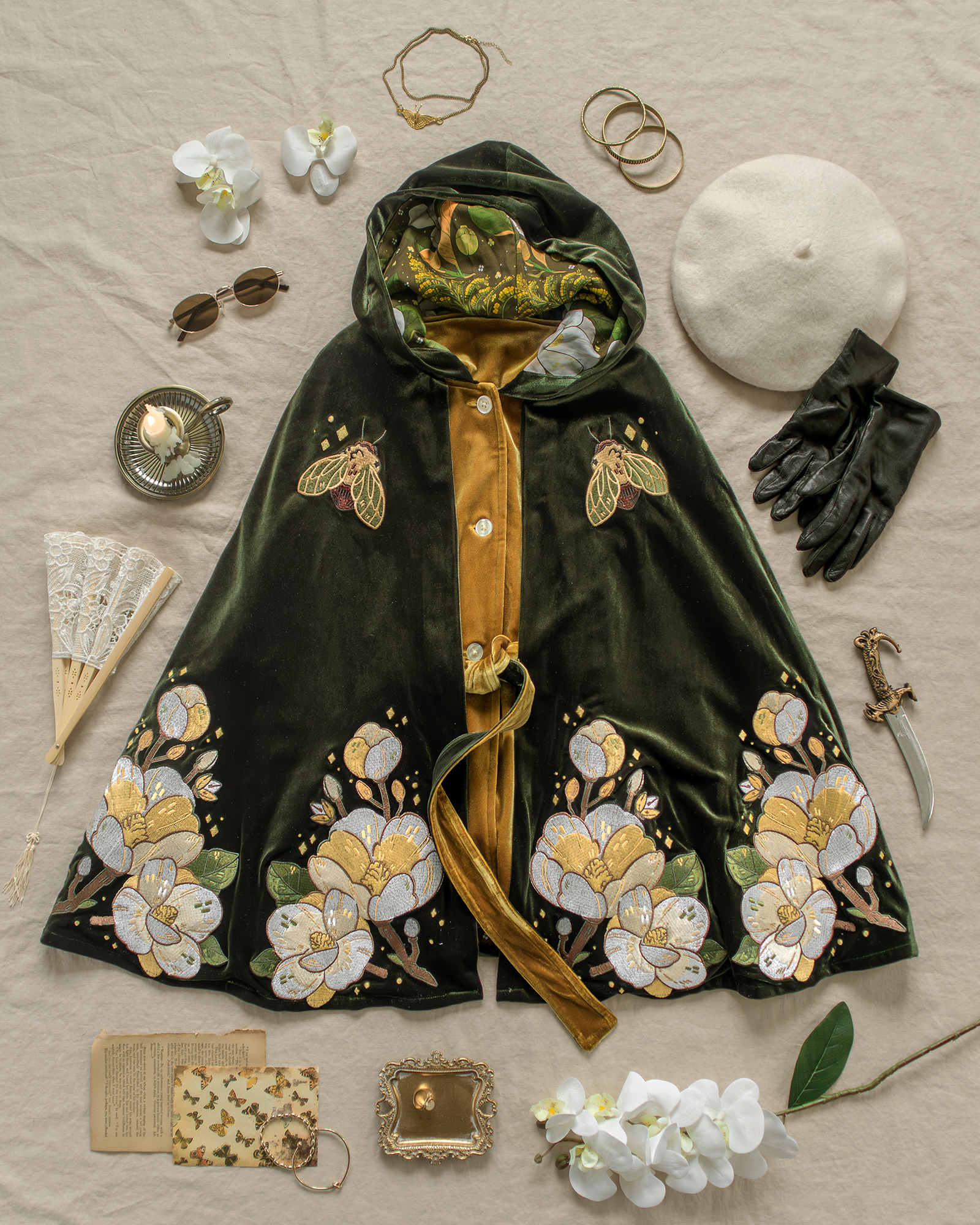 [VELVET CLOAK] Magnolia & Goldenrod – Morningwitch